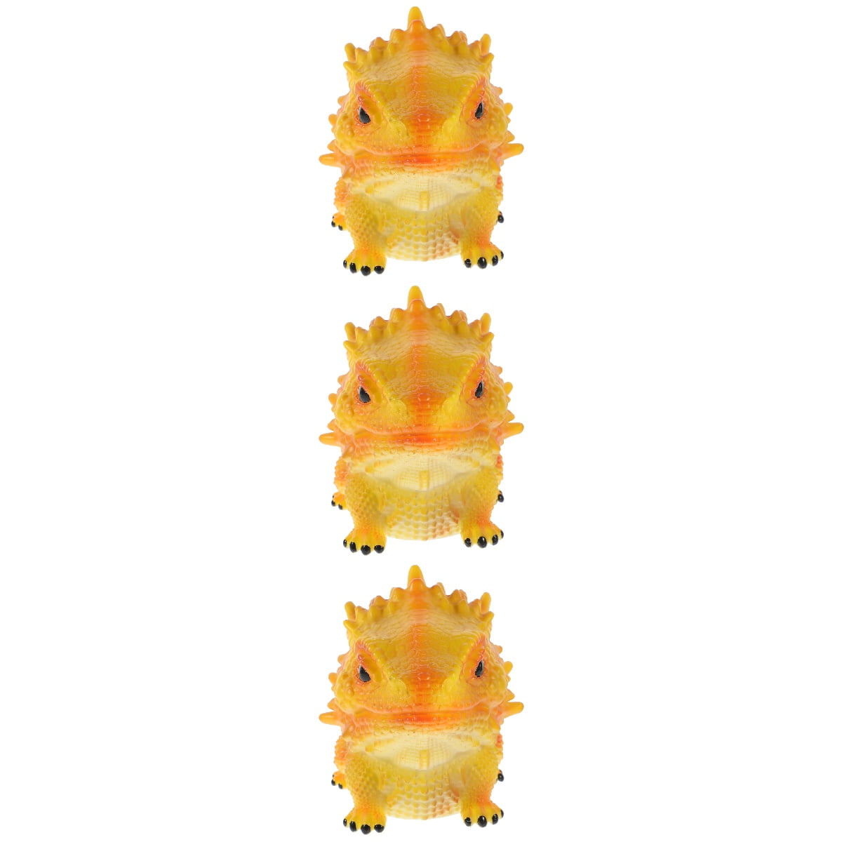 3pcs Realistic Lizard Figurine Reptile Animal Figurine Simulation ...