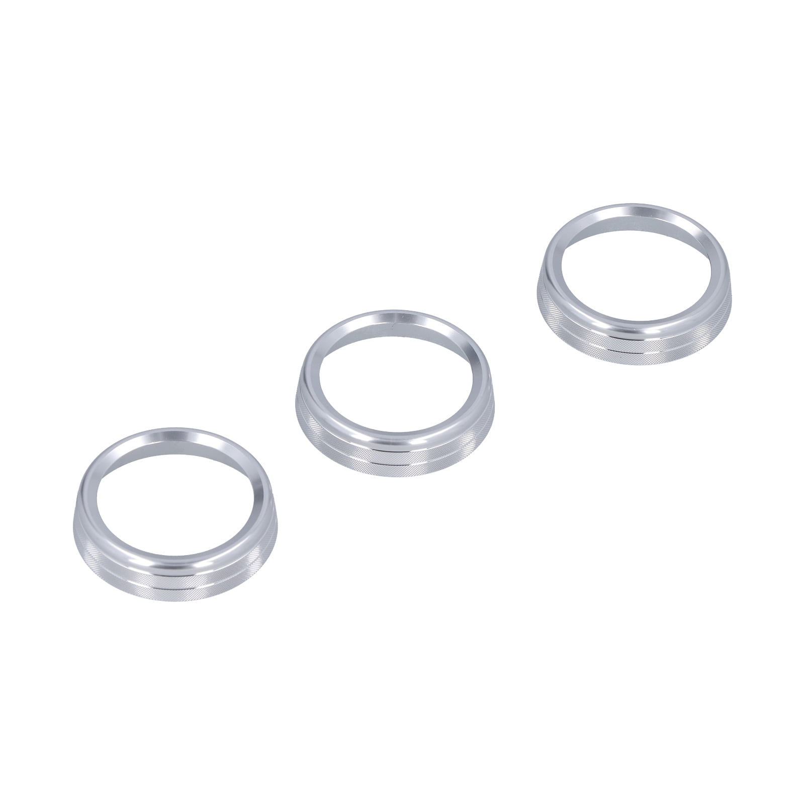 3pcs Rear Row Air Conditioning Knob Rings Bezels Fit for Land Rover ...