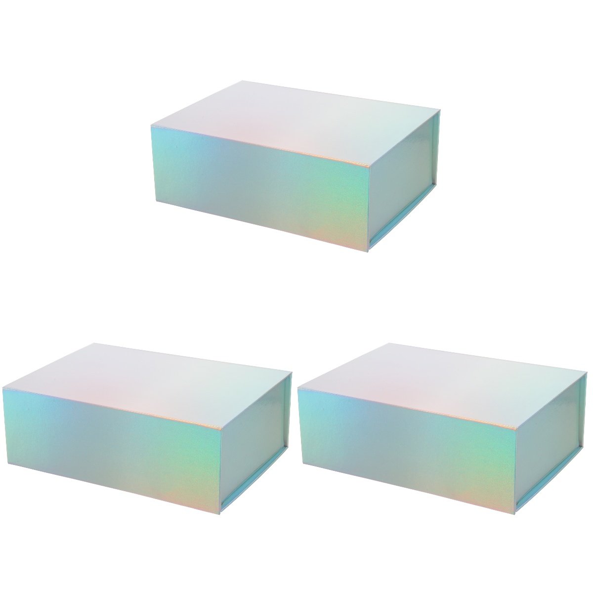 3pcs Rectangular Shape Gift Box Paperboard Box Gift Box Magnetic Gift ...