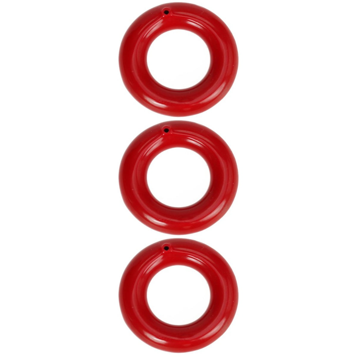 3pcs Red Club Warm Up Swing Donut Weight Ring Diver Weighted Practice ...