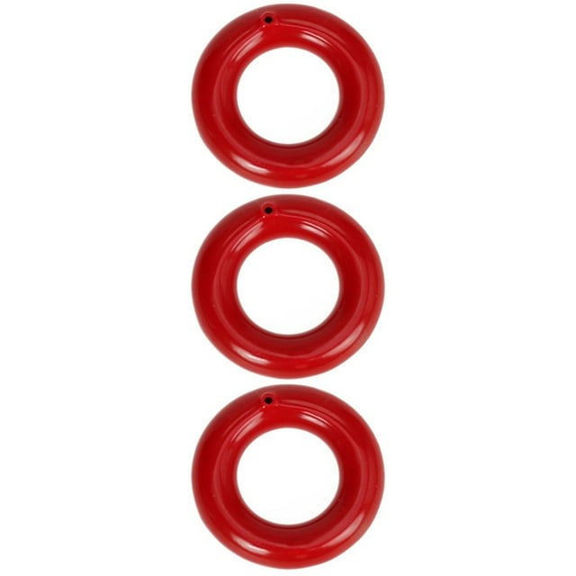 3pcs Red Club Warm Up Swing Donut Weight Ring Diver Weighted Practice ...