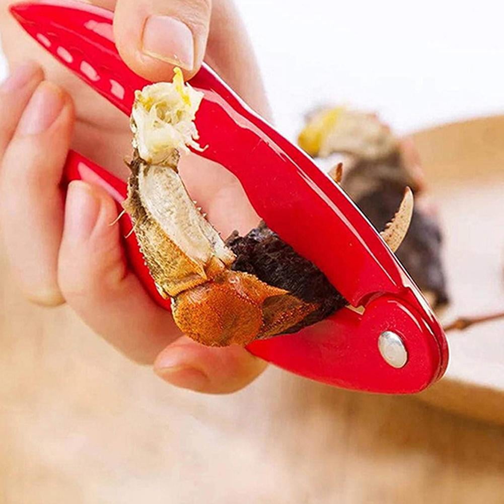 3pcs Red Crab Pliers 3pcs Crab Eating Tools Crab Clamps Pliers Hairy ...