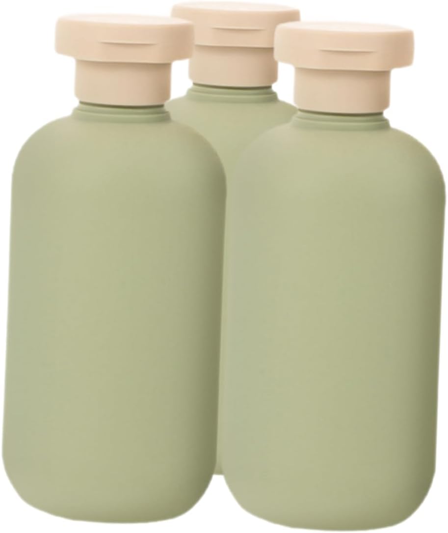 3pcs Refillable Travel Containers for Toiletries Lightweight Plastic ...