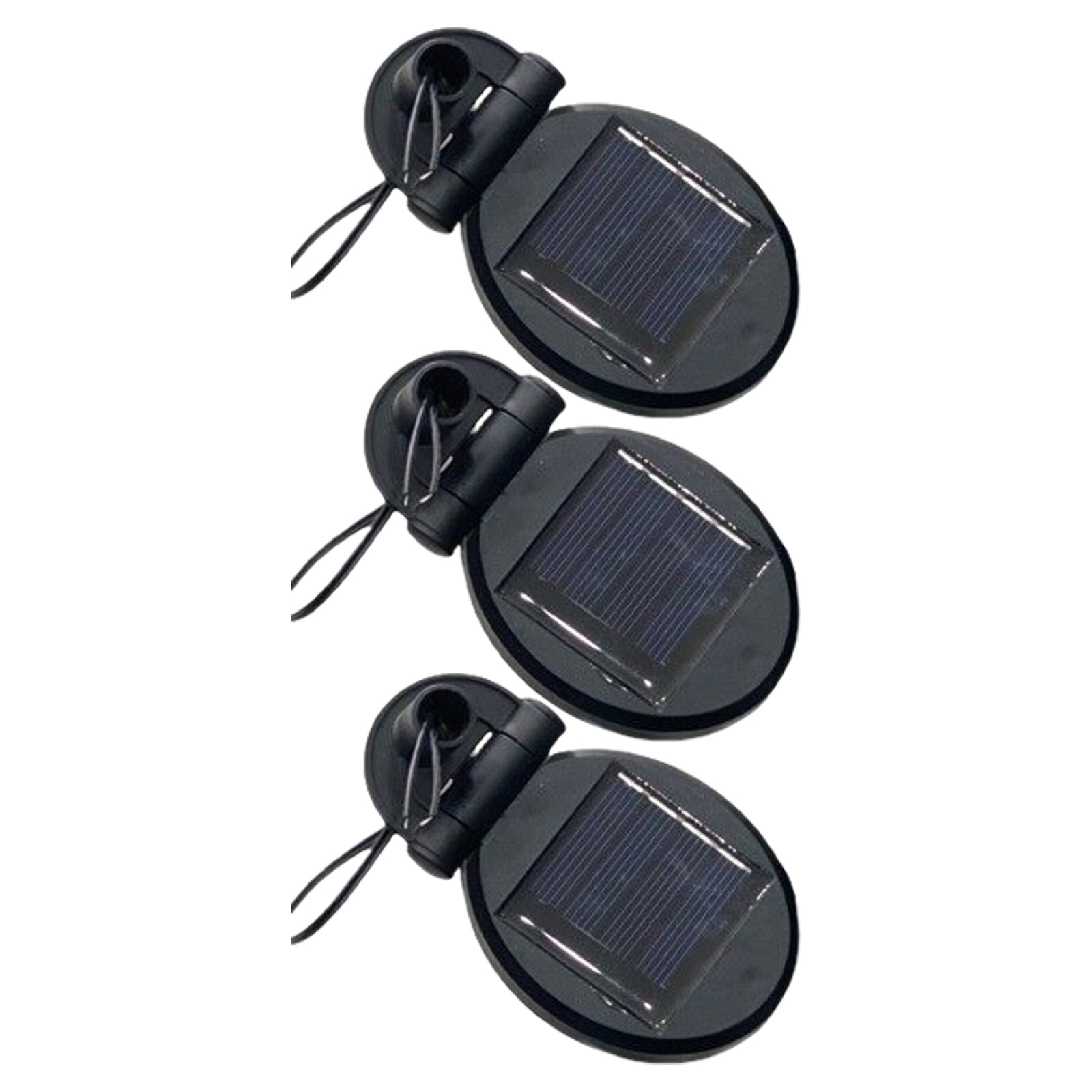 3pcs Replacement PVs Panel with Rotation Charges Designs Round/Square ...