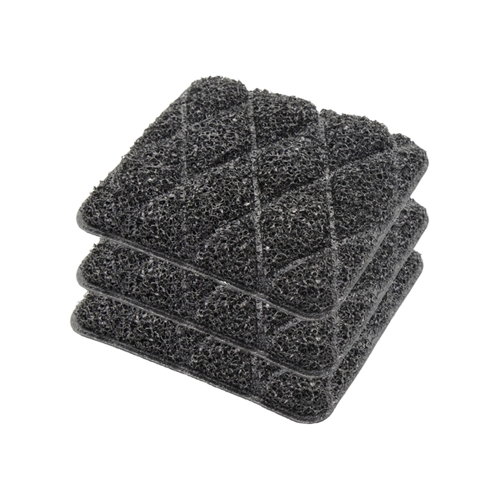 3pcs Restaurant-Grade Griddle Cleaning Pads,Use on Metal Grills, Cast ...