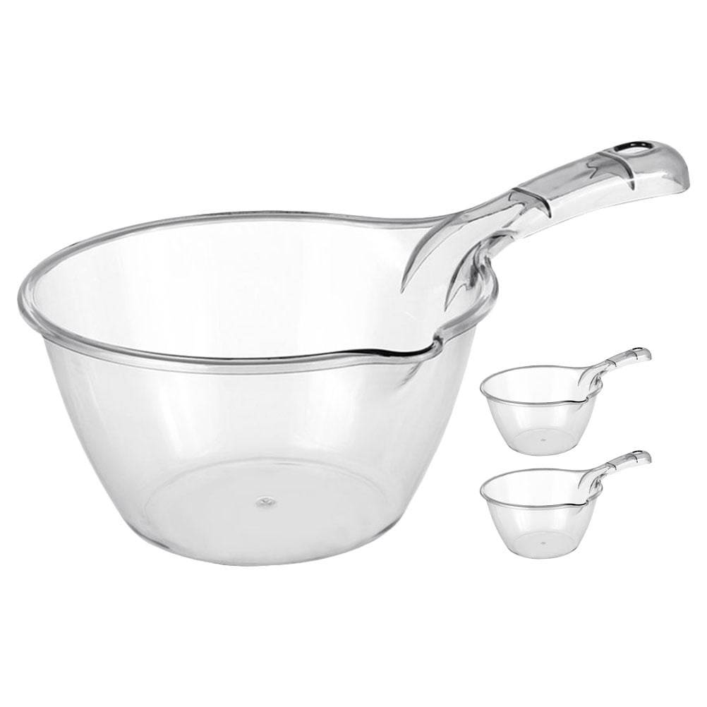 3pcs Reusable Ladle Water Dipper With Handle Watering Ladle Water Spoon ...