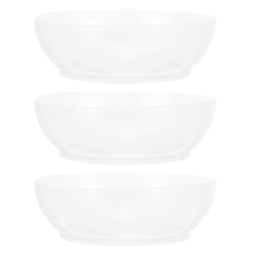 3pcs Reusable Scale Tray Transparent Weighing Bowls with Scale Markings ...