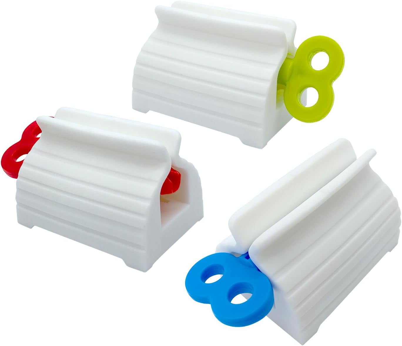 3pcs Rolling Tube Toothpaste Squeezer Toothpaste Seat Holder Stand ...