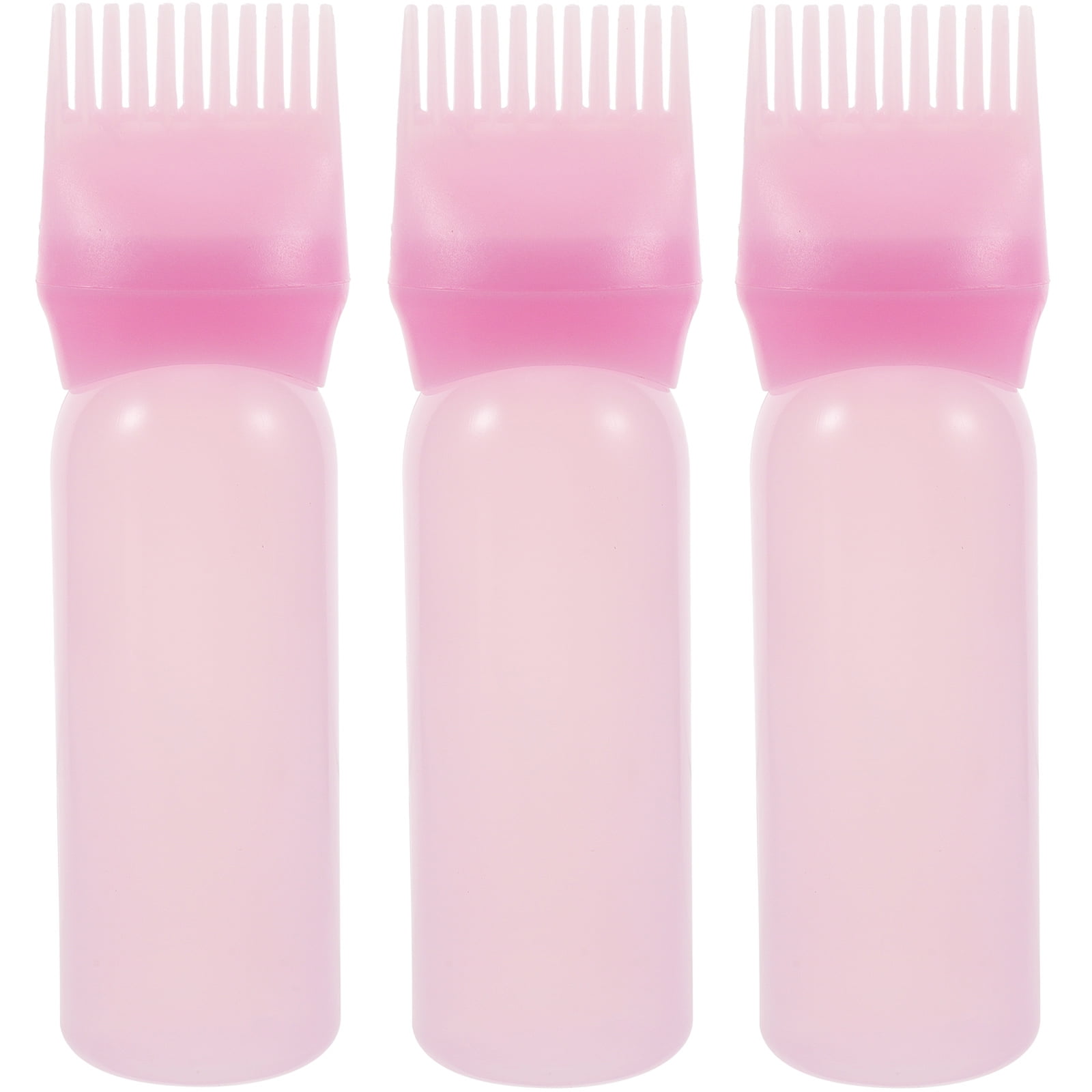 3pcs Root Comb Applicator Bottle Hair Oil Applicator Bottle Hair Dye ...