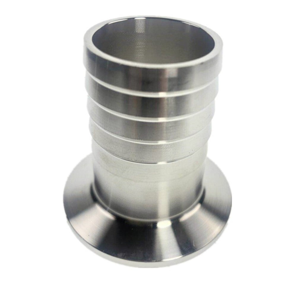 3pcs Sanitary Hose Barb Pipe Fitting Tri Clamp Type Ferrule Stainless ...