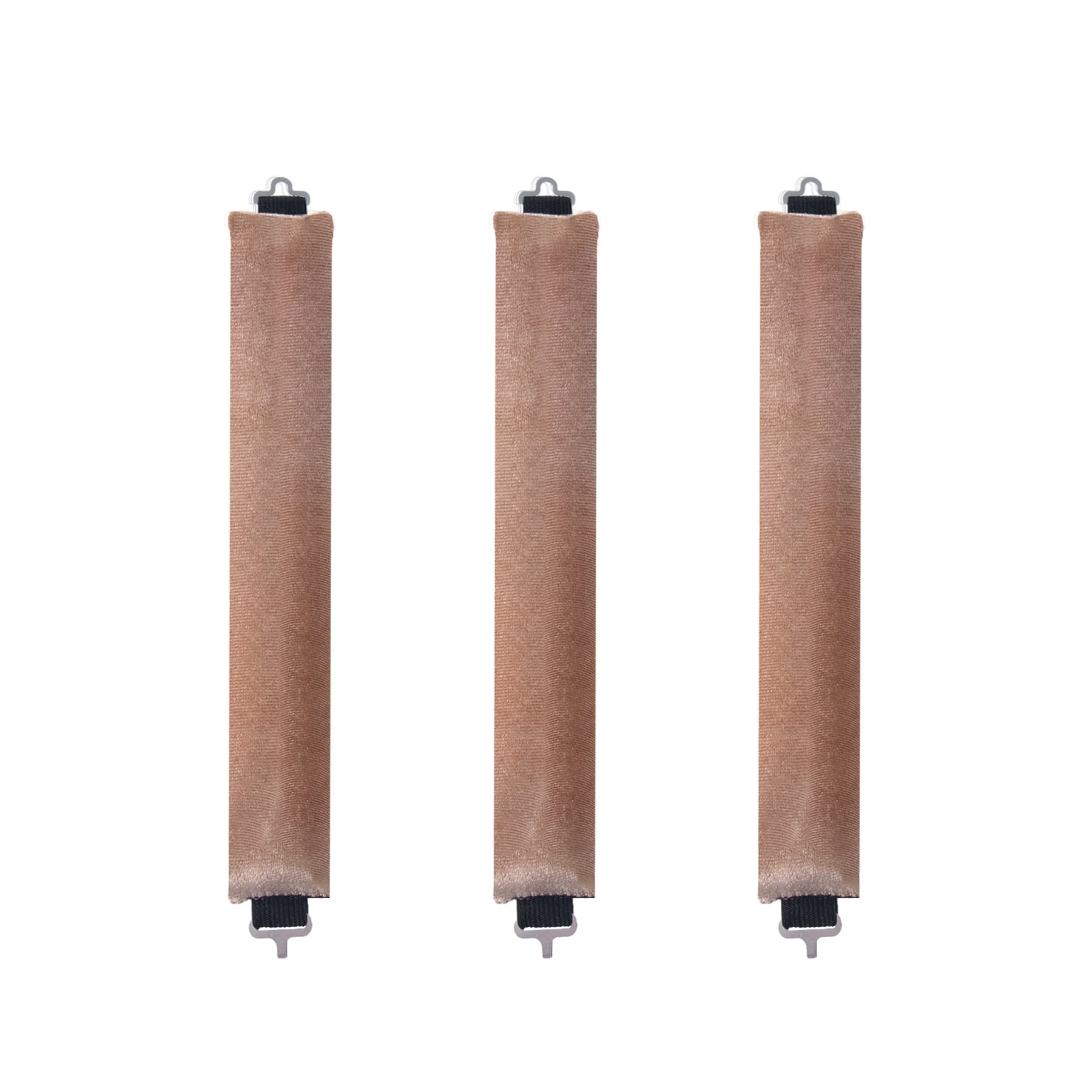 3pcs Satin Heatless Hair Curlers Curling Set Overnight Rods No Heat ...