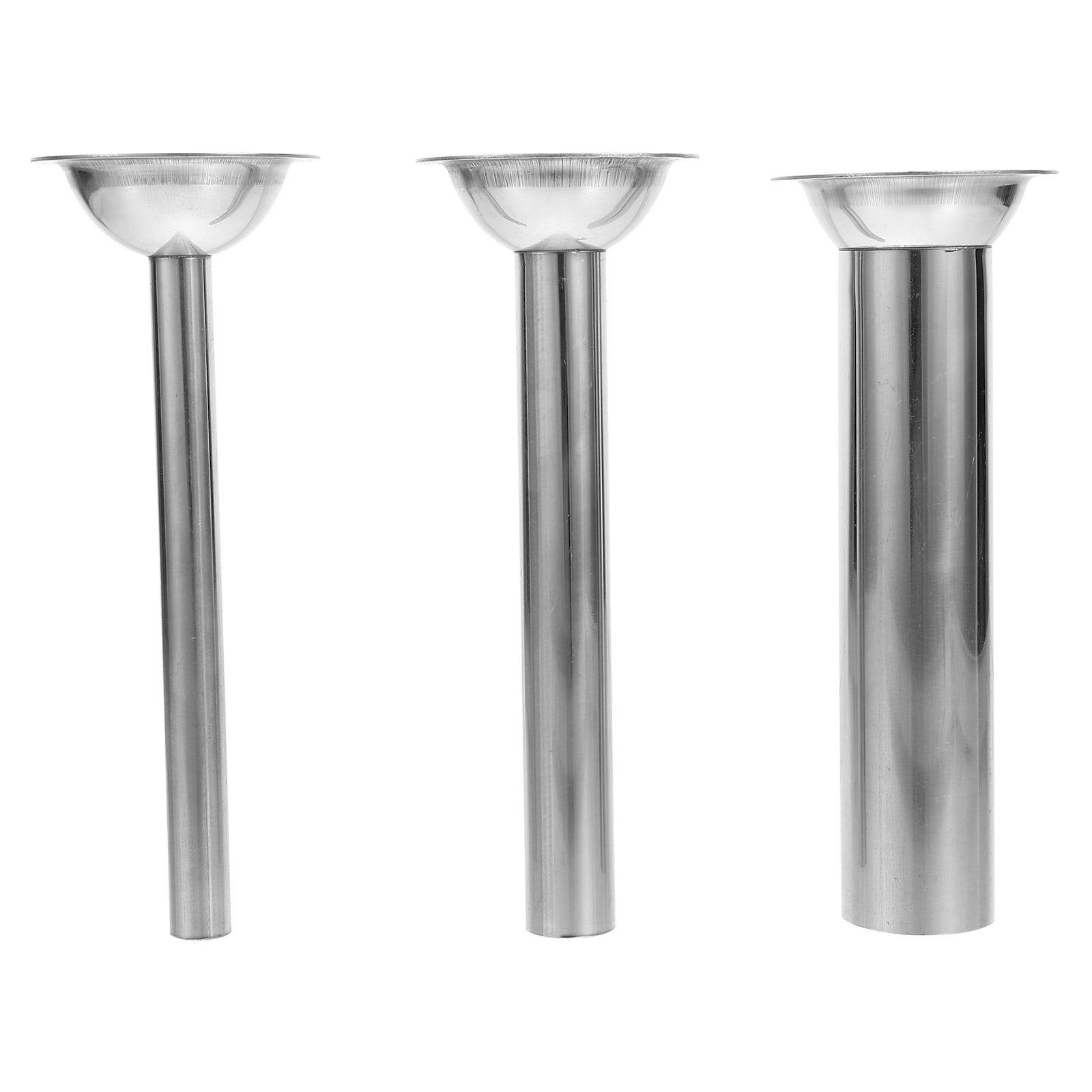 3pcs Sausage Stuffer Tubes Set Stainless Steel Meat Filler Food Grinder ...