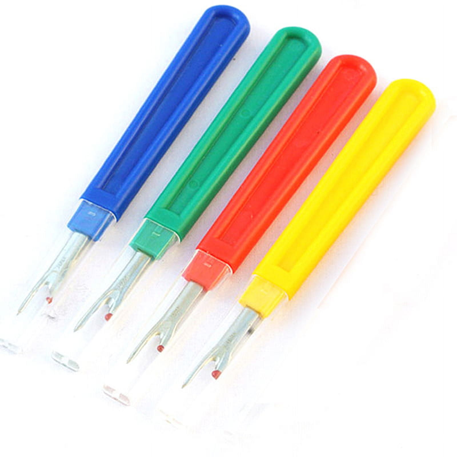 3pcs Seam Ripper Set - Steel and Plastic, Protective Blade Cover ...