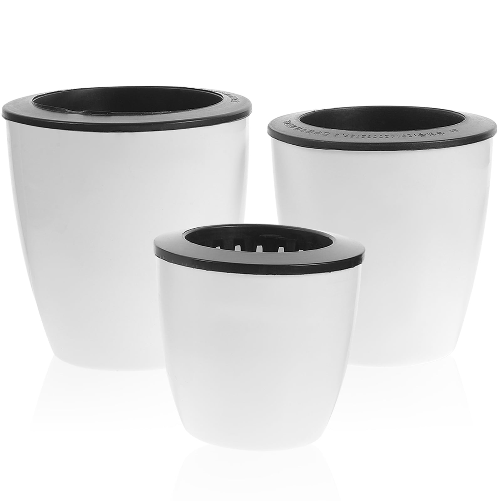 3pcs Self Watering Flower Pots Automatic-Watering Planter for All House ...