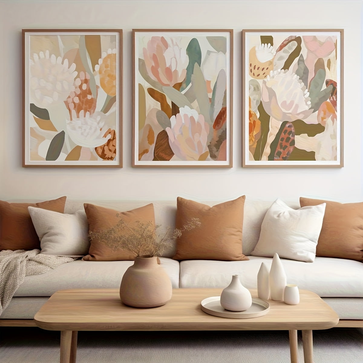 3pcs/ Set of Bancasia Wall Art Prints, Abstract Australian Native ...