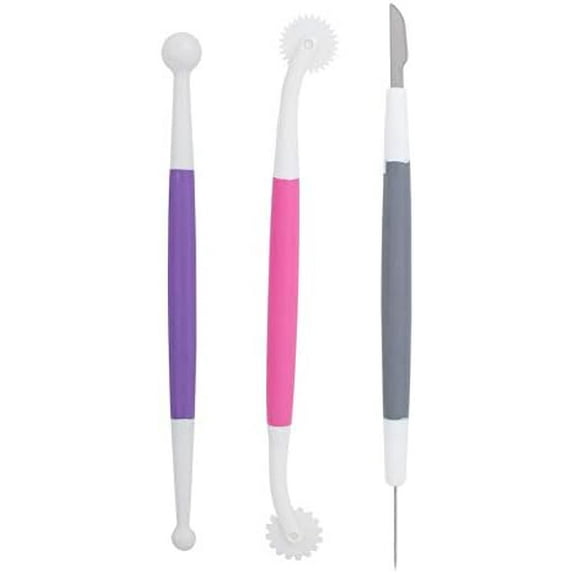3pcs / Set Fondant Cake Decorating Tools, Icing Modelling Tool Fondant ...