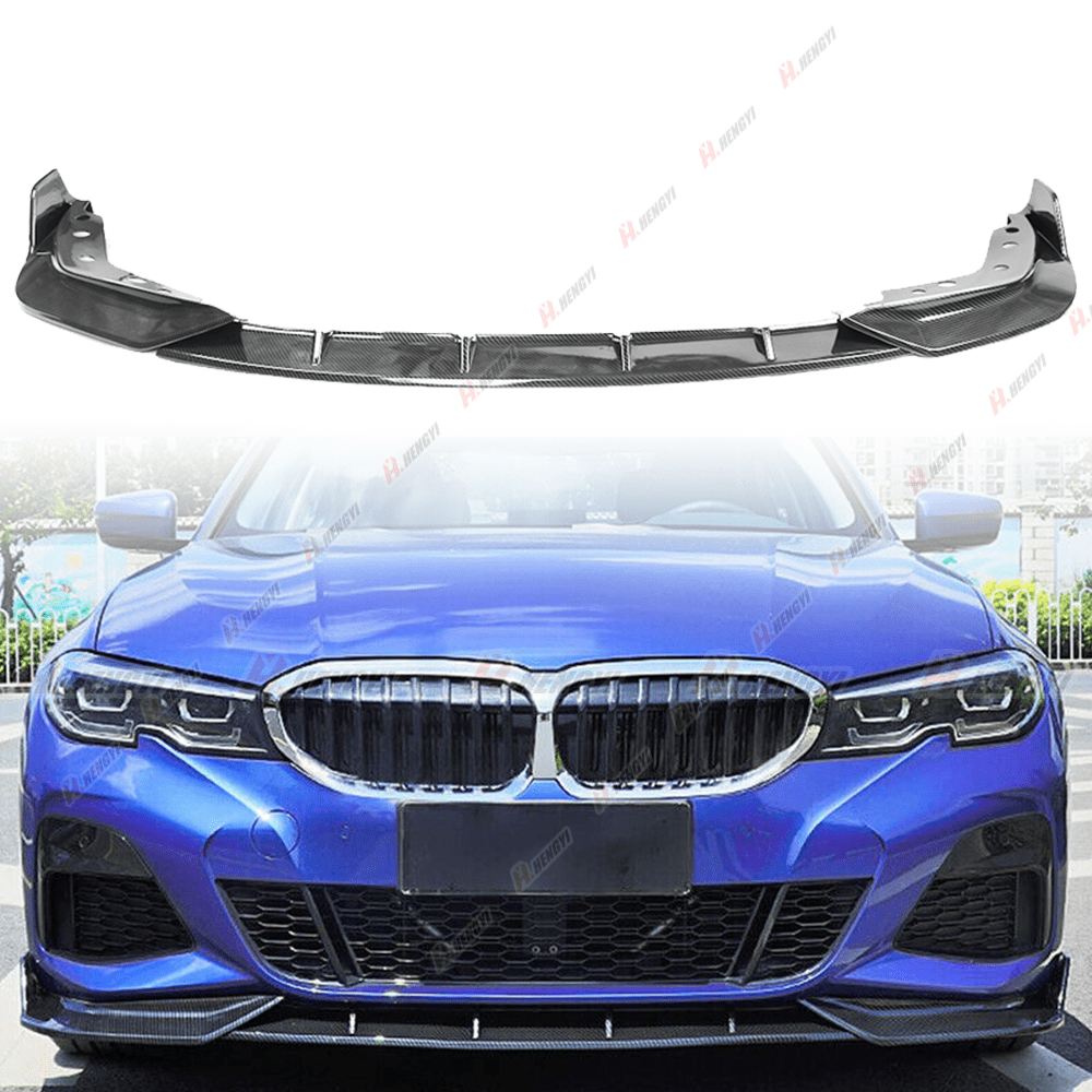 3pcs Set Front Bumper Lip for 2019-2022 BMW G20 3 Series 330i M Sport ...