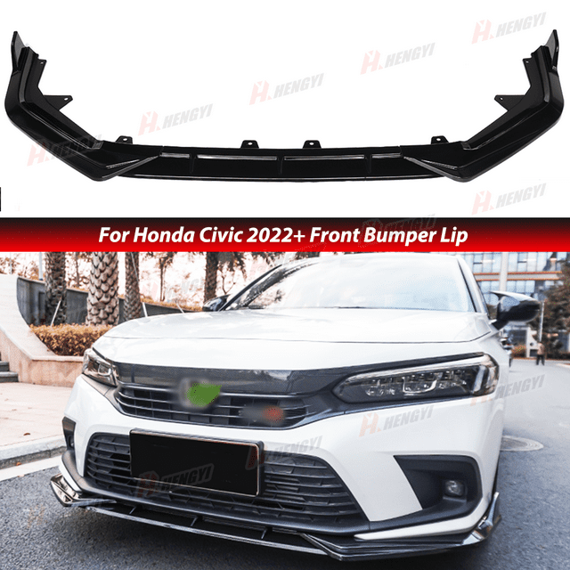 3pcs Set Front Bumper Lip for Honda 11th Generation Civic 2022+, Front ...