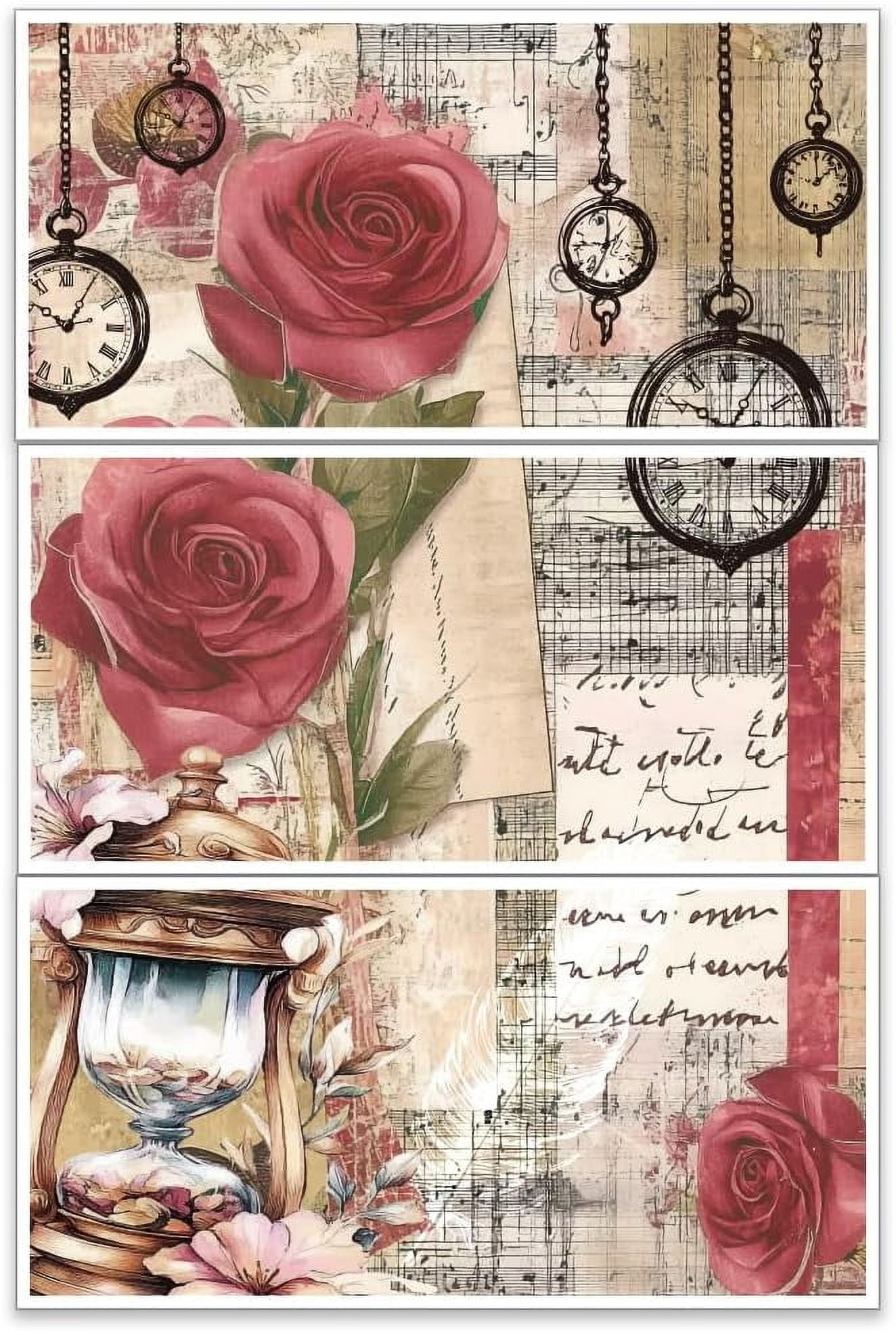 3pcs/Set Love Letter Rub on Transfers for Furniture and Crafts 6x12 ...