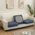 3pcs Set Of Four Seasons Geometric Color Stretch Sofa Cushions, Replace ...