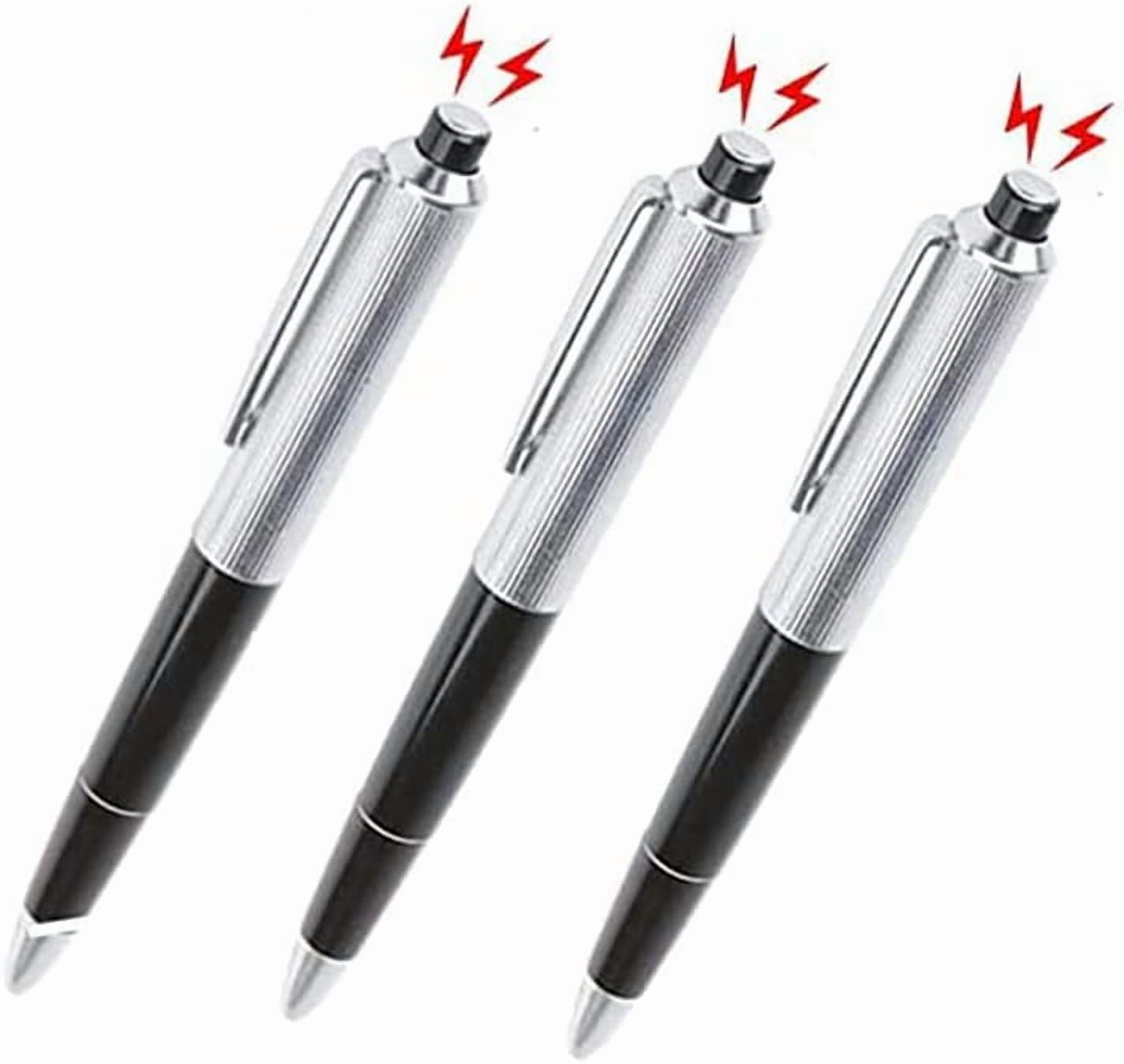 3pcs Shocking Adult Prank Prop Joke to Friends Electric Shock Pen Shape ...