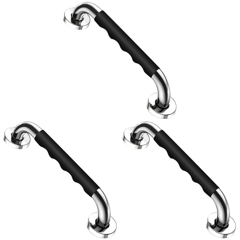 3pcs Shower Grab Bar Balance Assist Handle for Bathtub Toilet Bathroom ...
