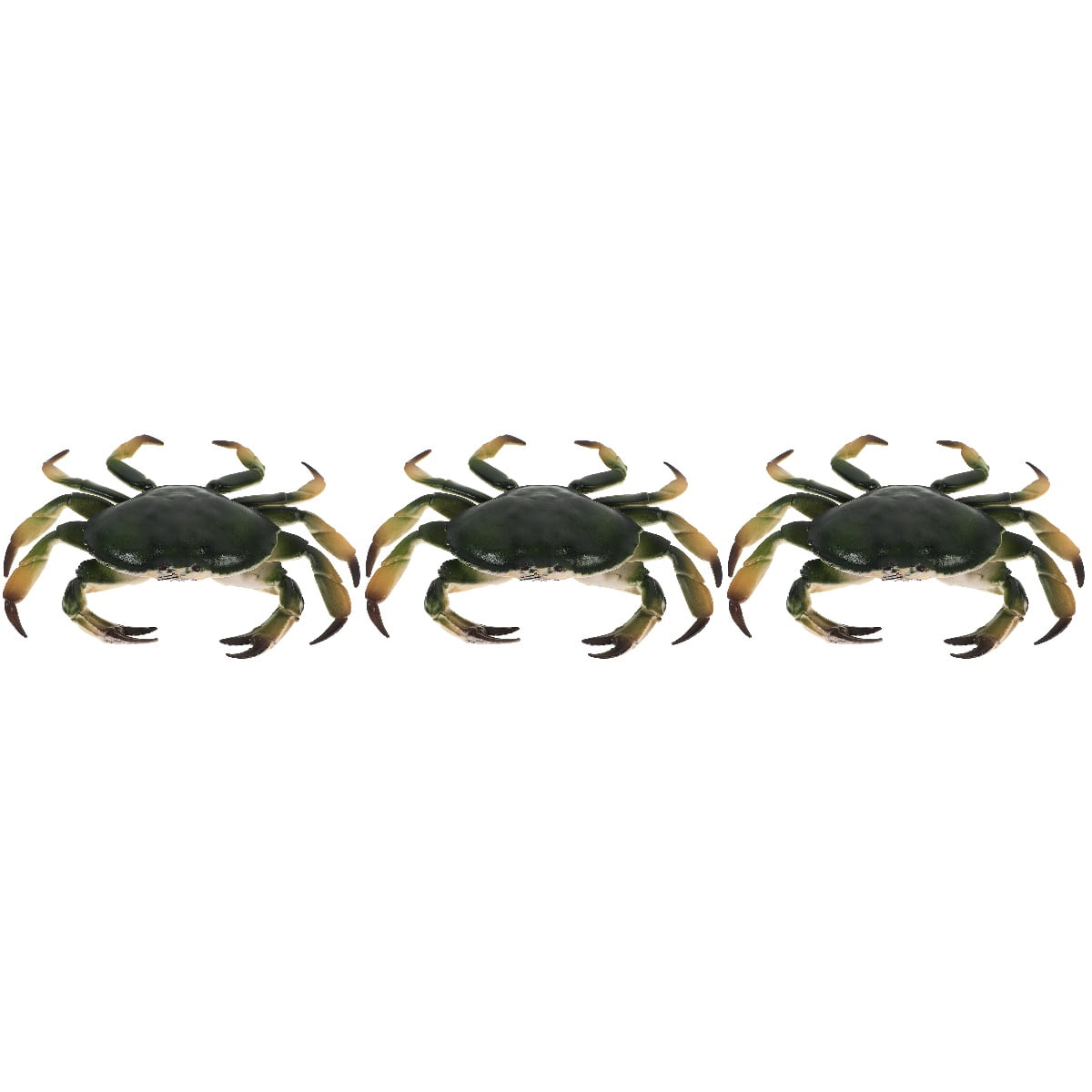 3pcs Simulation Realistic Crab Model Fake Crab Model Lifelike Simulated ...