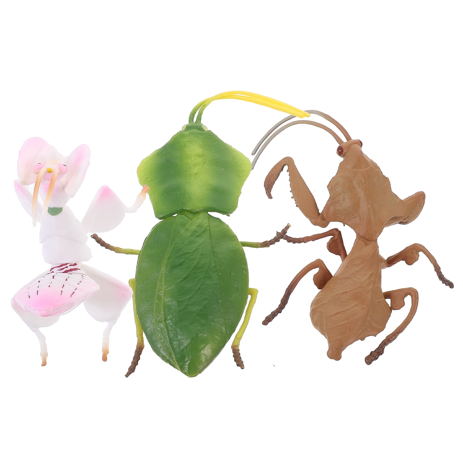 3pcs Simulation Realistic Mantis Model Fake Insects Toy Model Lifelike ...