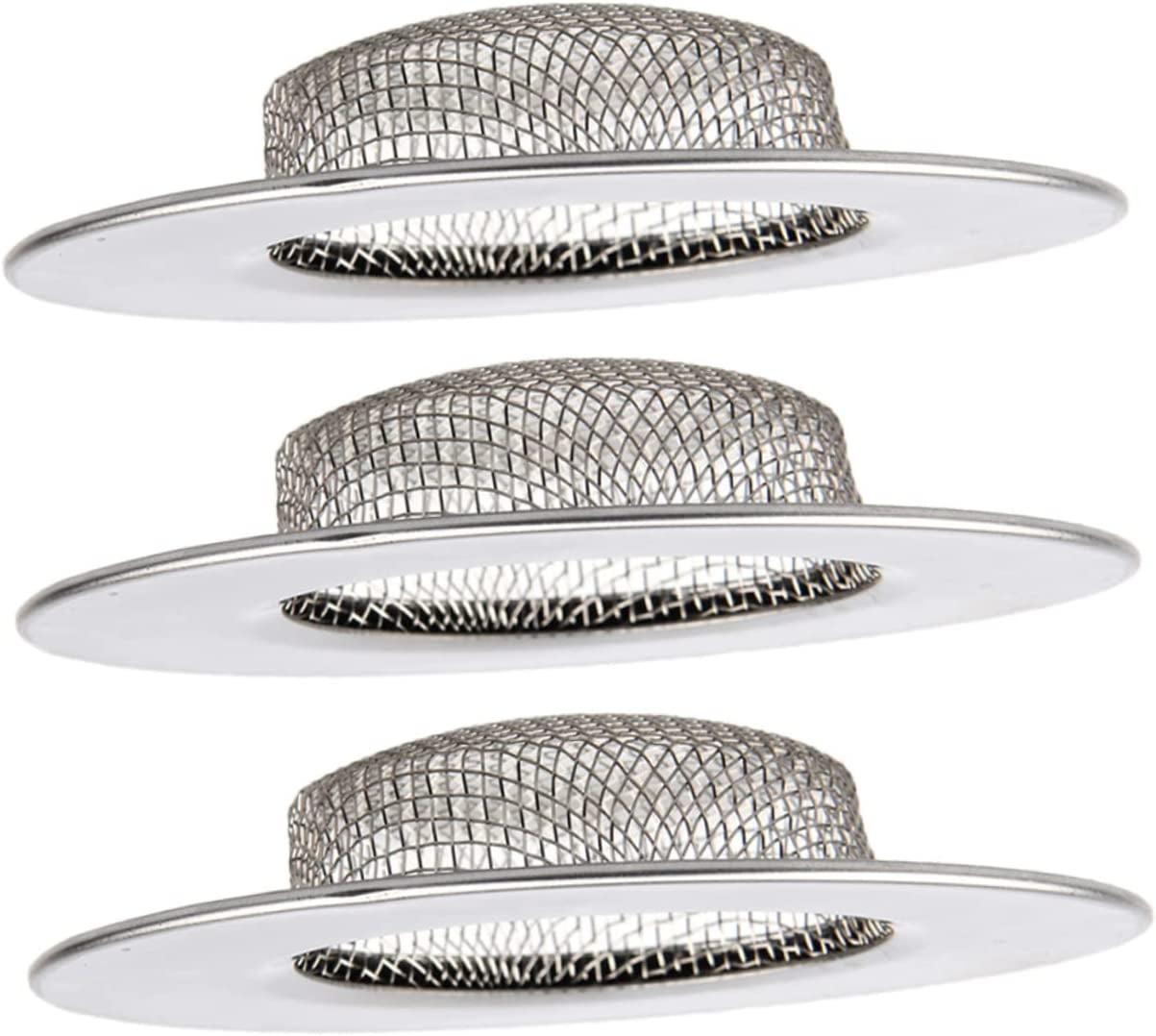 3pcs Sink Strainer Sink Net Strainer Sink Drain Pipe Sink Hair Drain ...