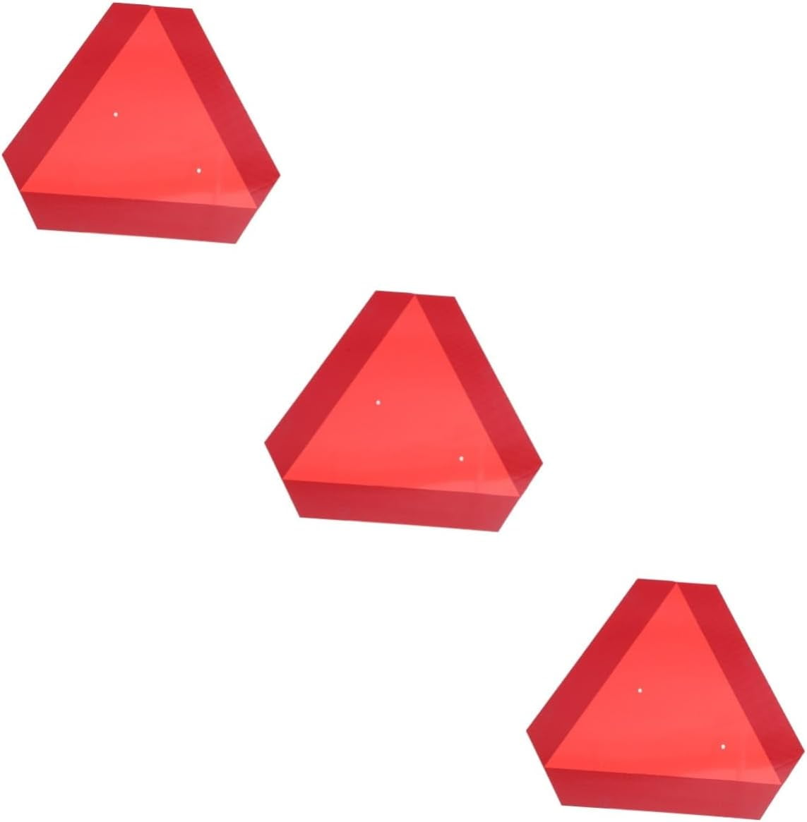 3pcs Slow Moving Vehicle Sign Cctv Sign Outdoor Trailer Stickers ...