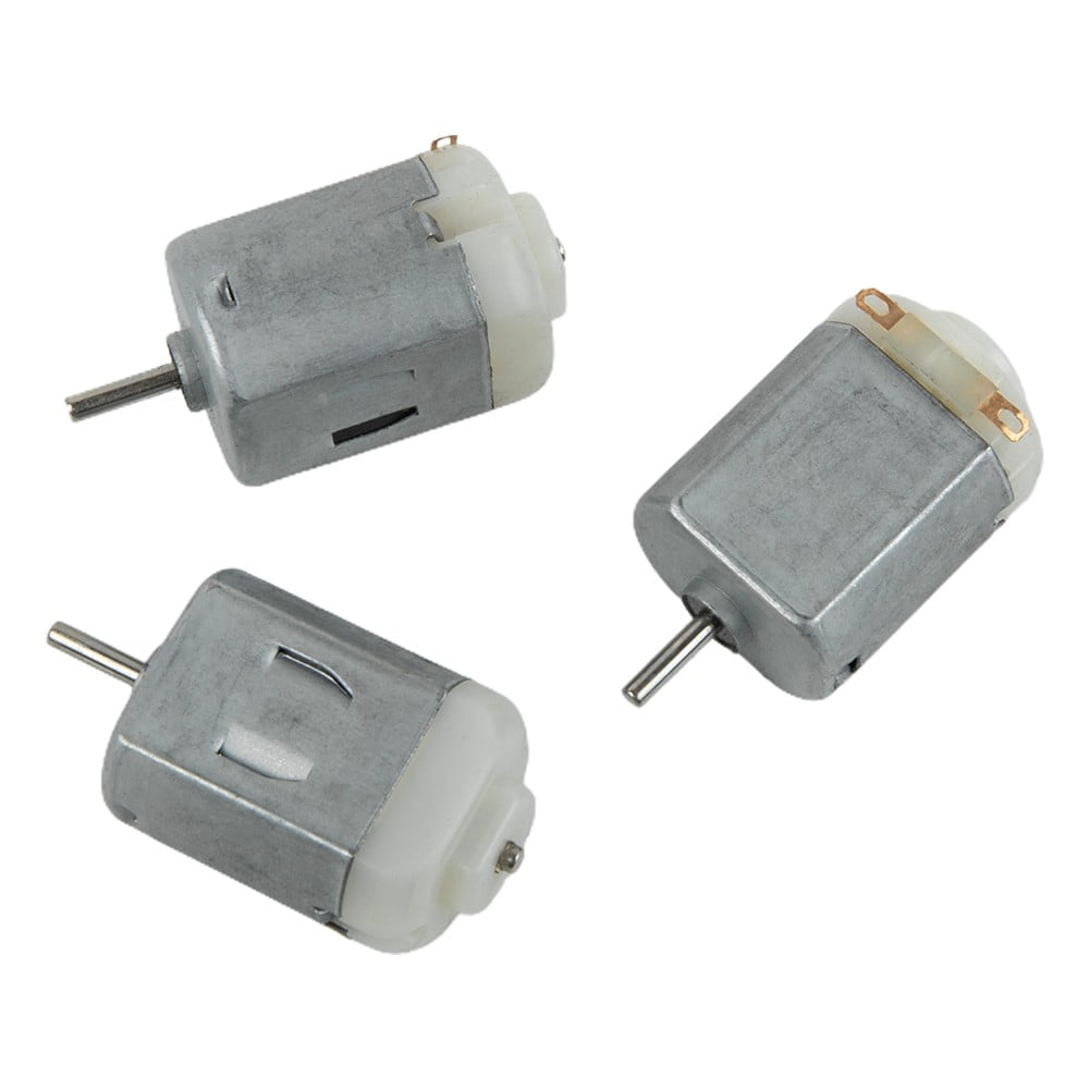 3pcs Small 130 Motor DC 3-5V Electric Machinery Tools High Speed Toy ...