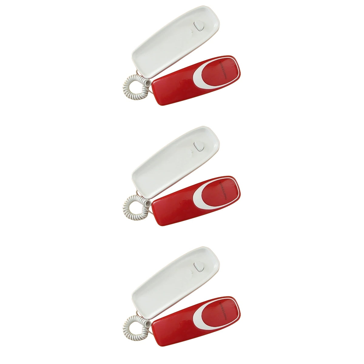 3pcs Small Dial Phone Kids Toy Simulation Fake Telephone Model ...