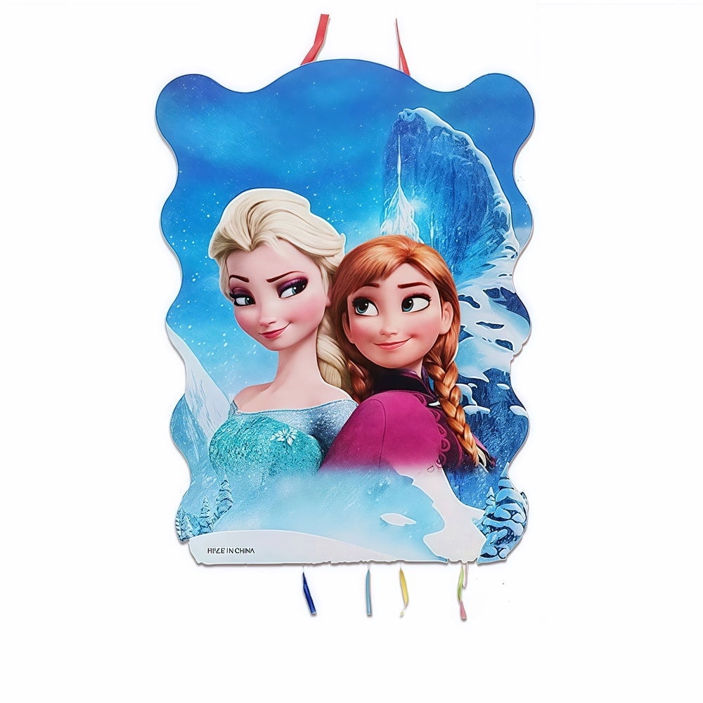 3pcs Snow Elsa Anime Pull String Piñata - Candy Filled Safe Birthday ...