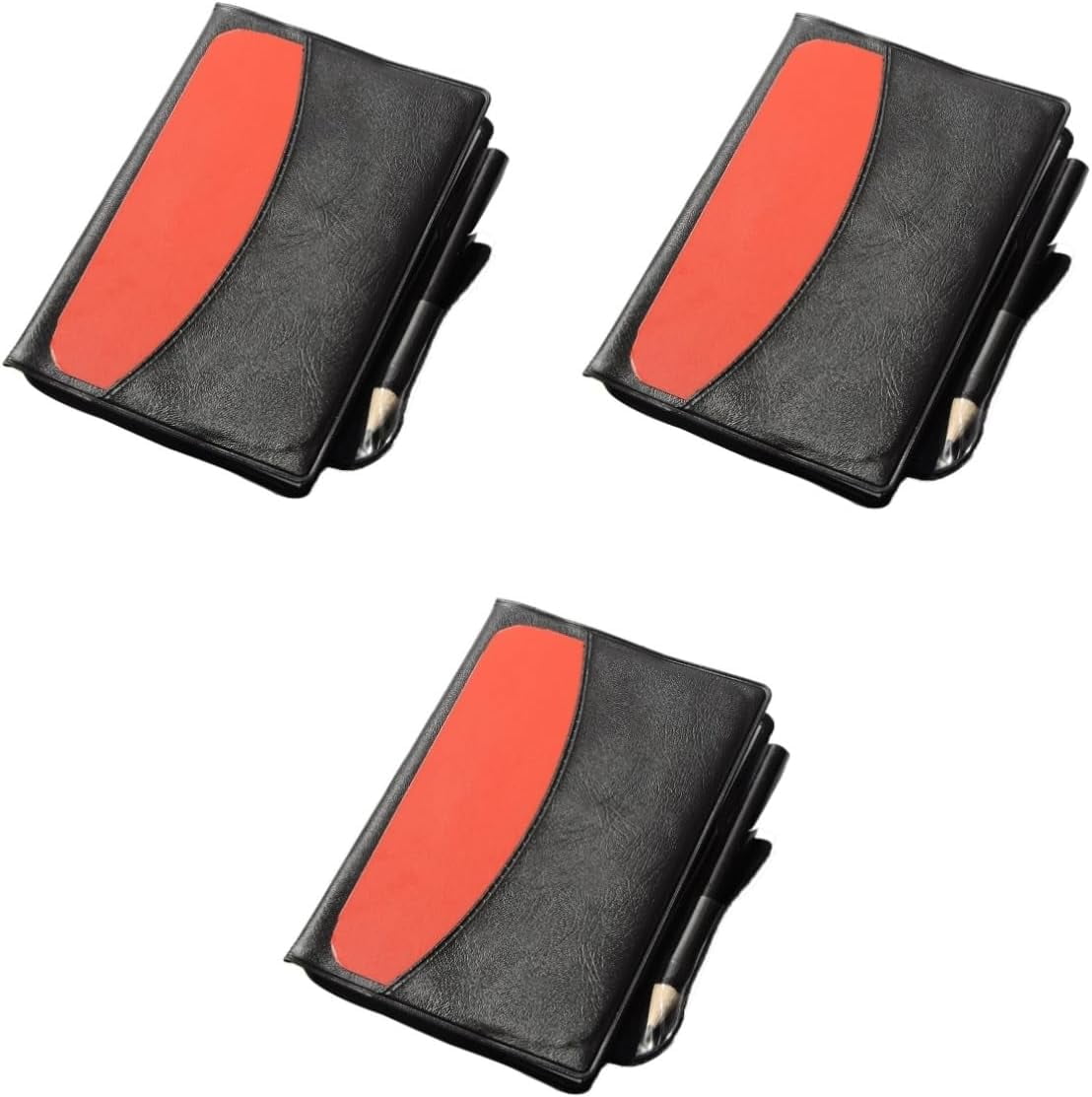 3pcs Soccer Referee Card Set - Yellow and Red Cards, Wooden Utensils ...
