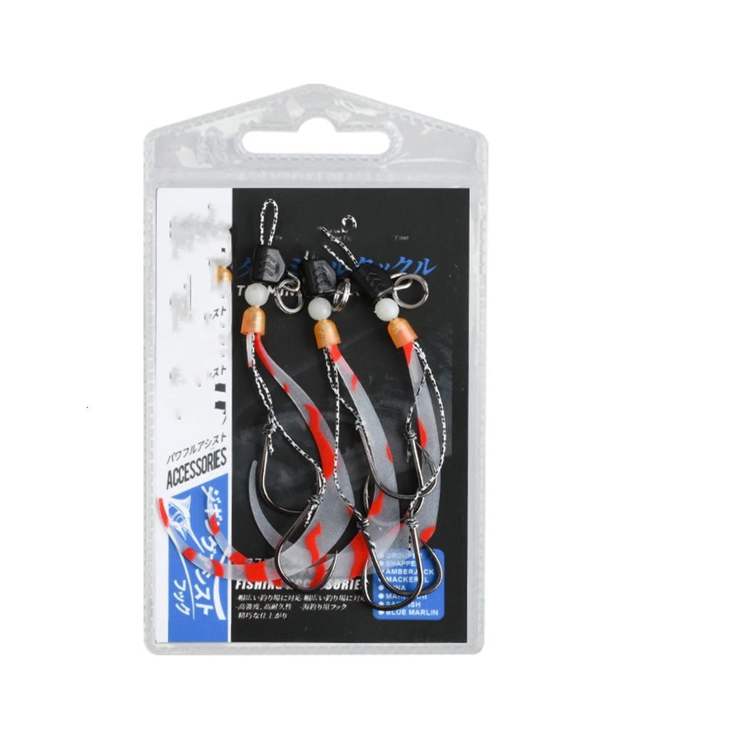 3pcs Soft Squid Skirt Hook Cuttlefish Jig Head Fishing Hook - Walmart.com