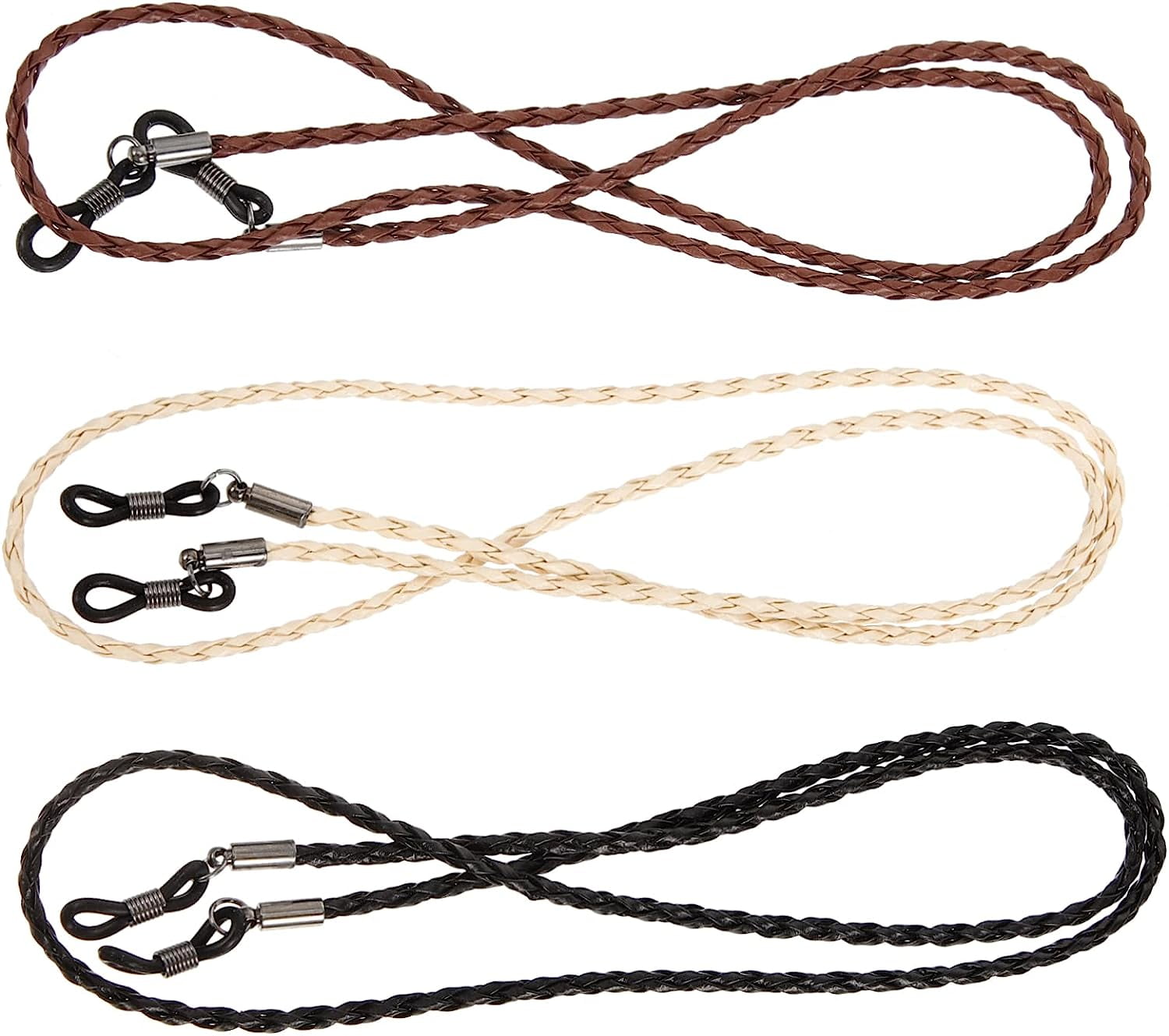 3pcs Sports Glasses Rope Running Accessories for Men Leather Lanyard ...