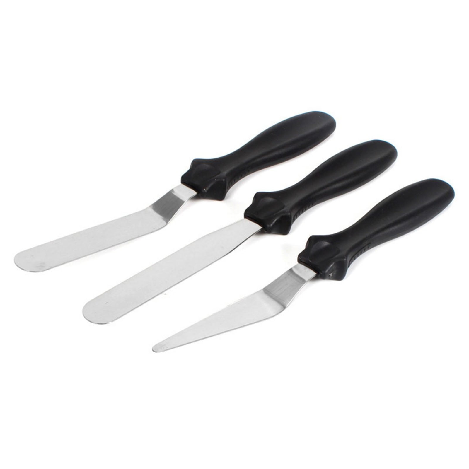 3pcs Stainless Steel Baking Spatulas Set Reusable Food Grade Stainless ...