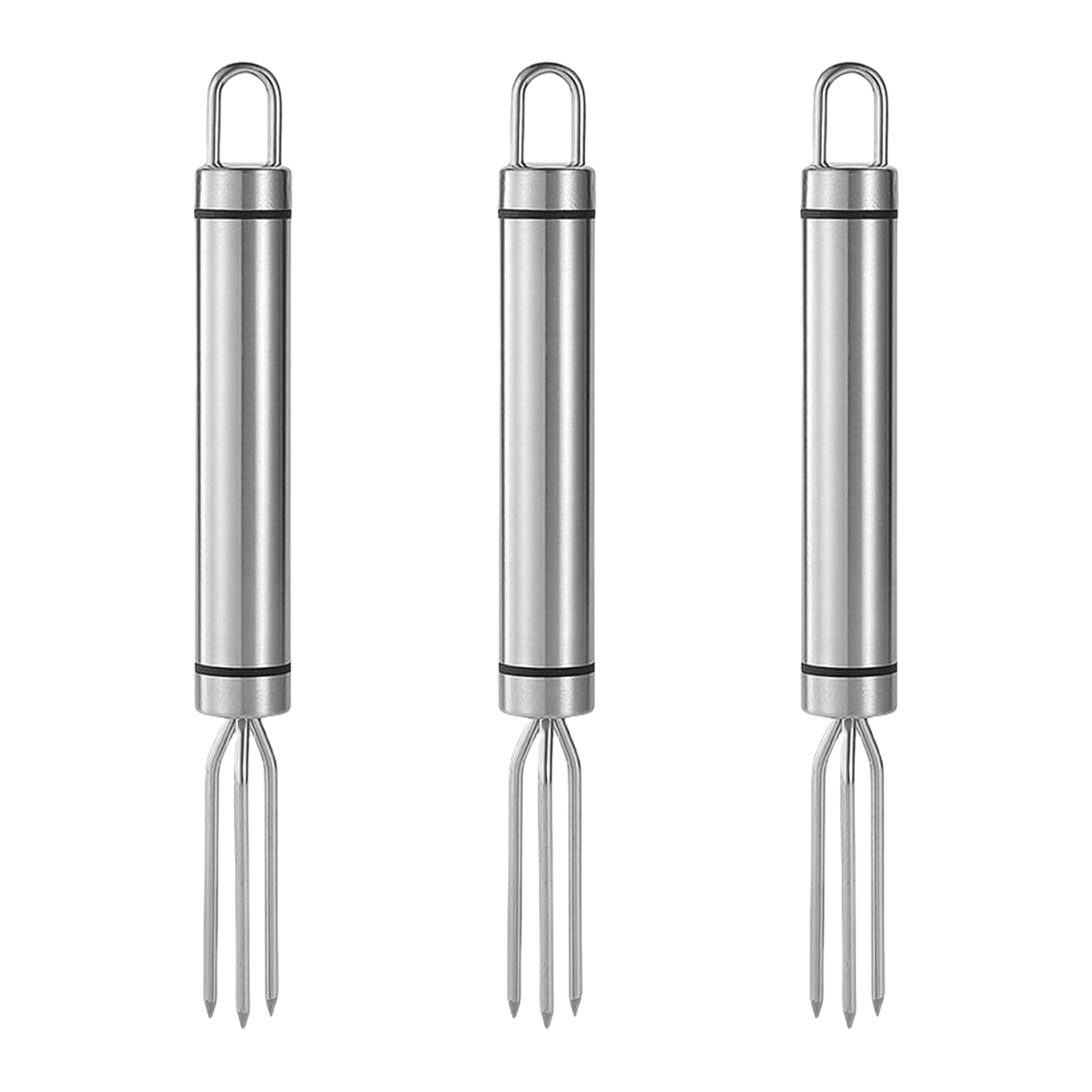 3pcs Stainless Steel Corn Forks With Ergonomic Handle For Comfortable ...