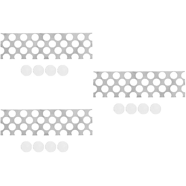 3pcs Stainless Steel Mesh Screen Grills Barbecue Tray Mesh Screen ...