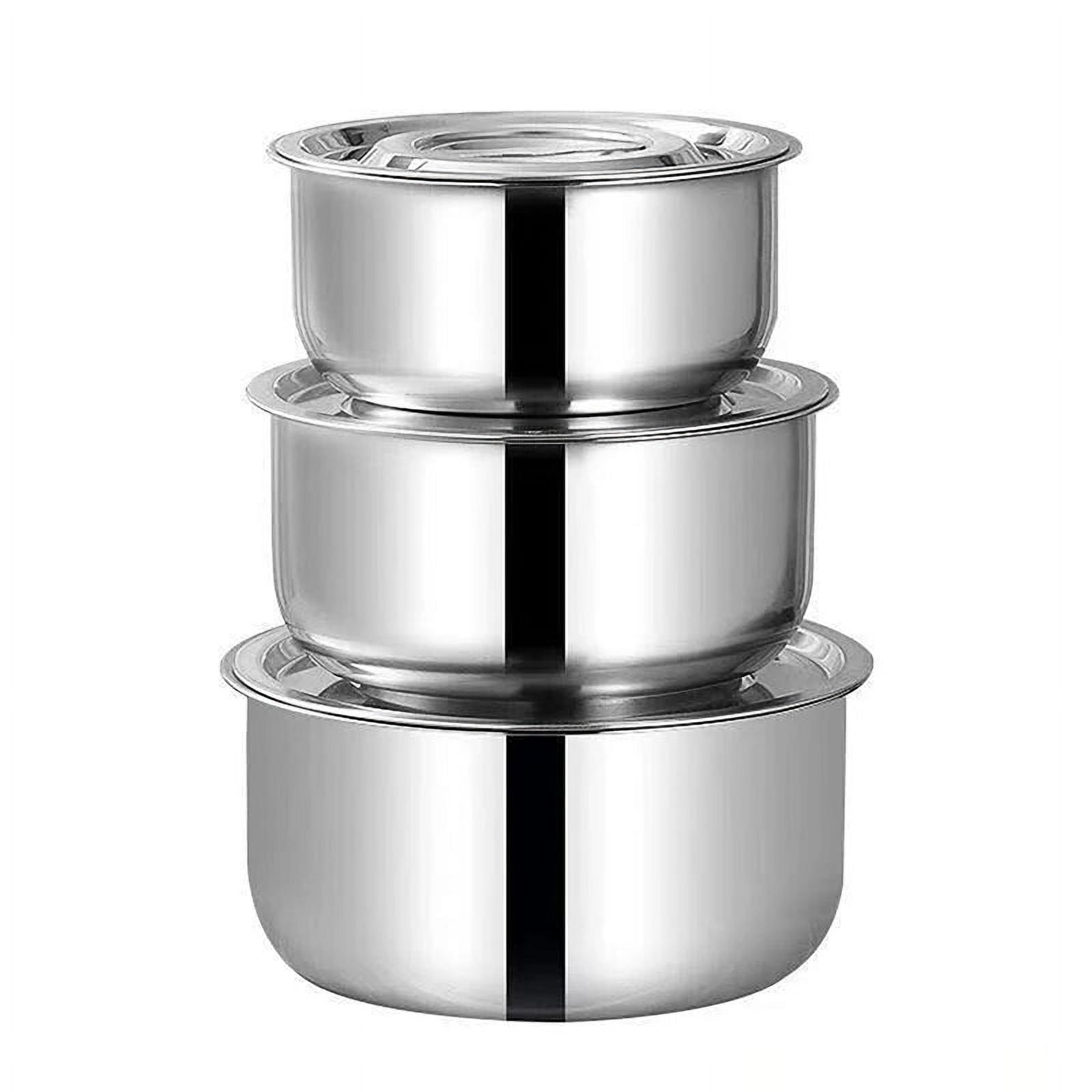 Ink Craft 3-Piece Stainless Steel Soup Pot Set - Walmart.com