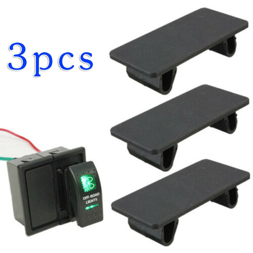 3pcs Standard Rocker Switch Panel Holder Blanking Plate for ARB Carling ...