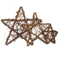 3pcs Star Shaped DIY Rattan Wreath Handmade Craft Supplies for Creative ...