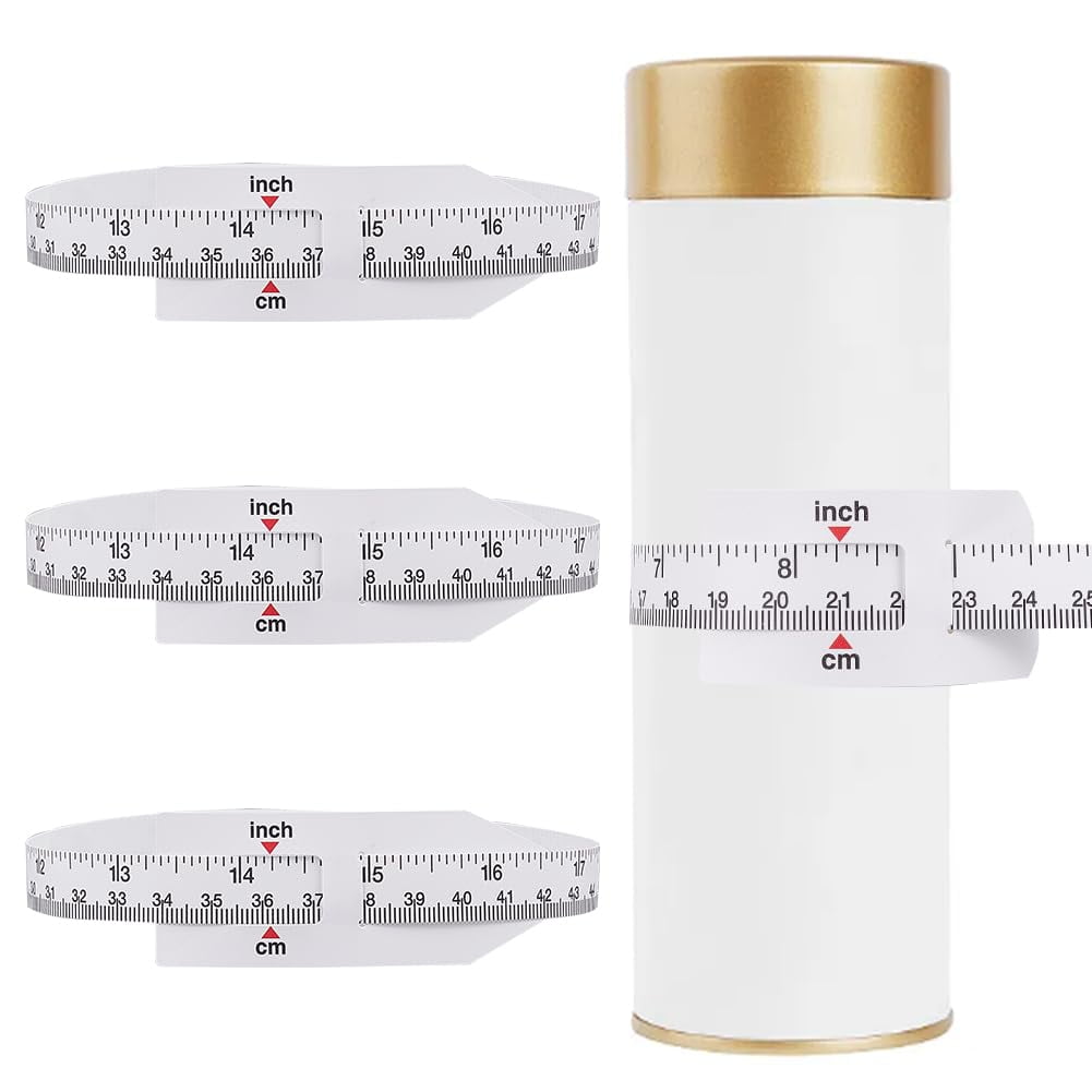 3pcs Sublimation Blanks Tumblers 26inch Width Measurer Accurately ...
