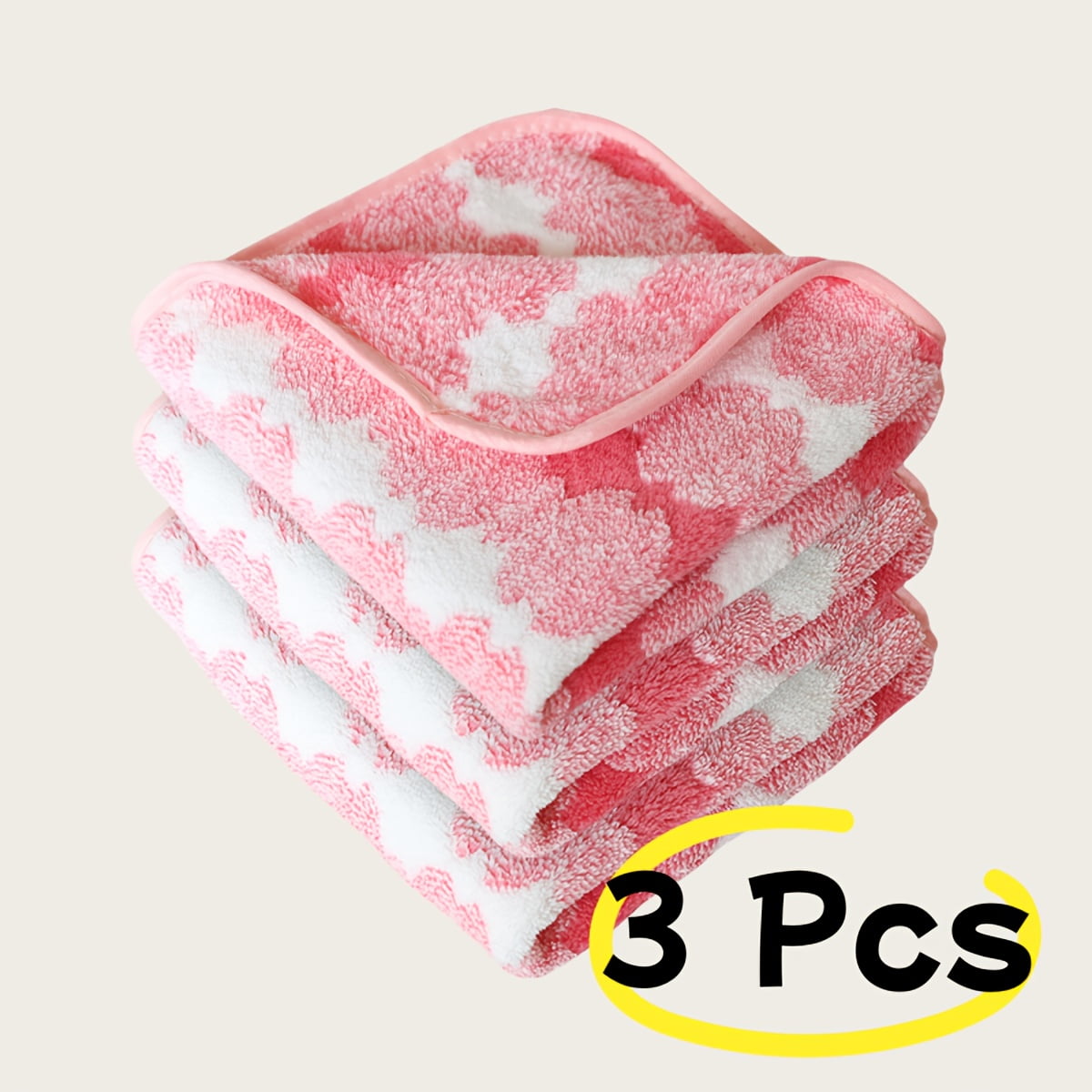 3pcs Super Absorbent Dog Cleaning Towels - Easy To Hang, Multi-Purpose ...