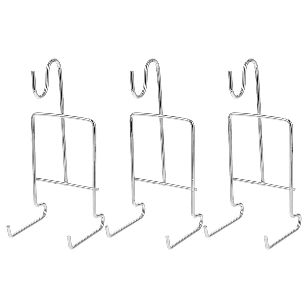 RENACLIPY Mug Display Rack 3Pcs Silver Storage for Holding Cups ...