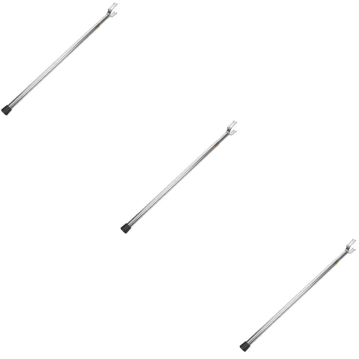 3pcs Telescoping Clothesline Prop Clothing Pole Retractable Clothesline ...