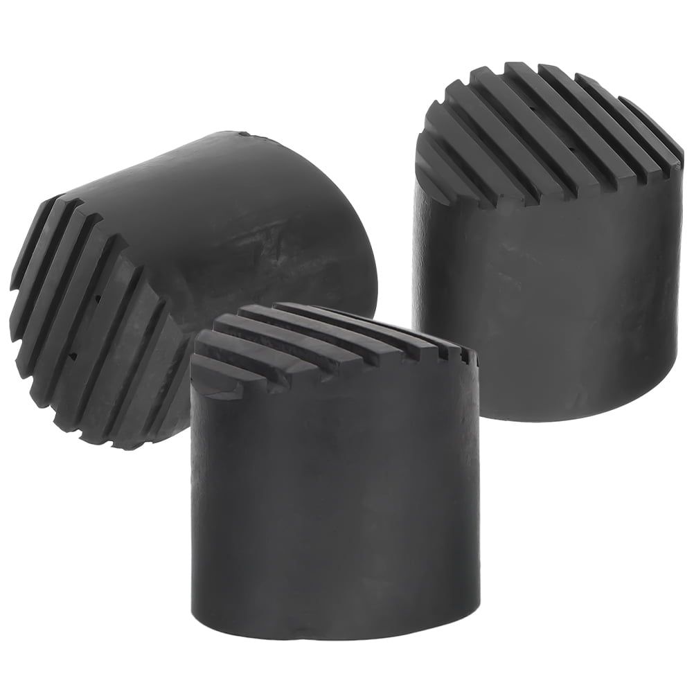 Raindrops Durable Rubber Ladder Leg Caps Anti-Skid Floor Protector 3Pcs ...