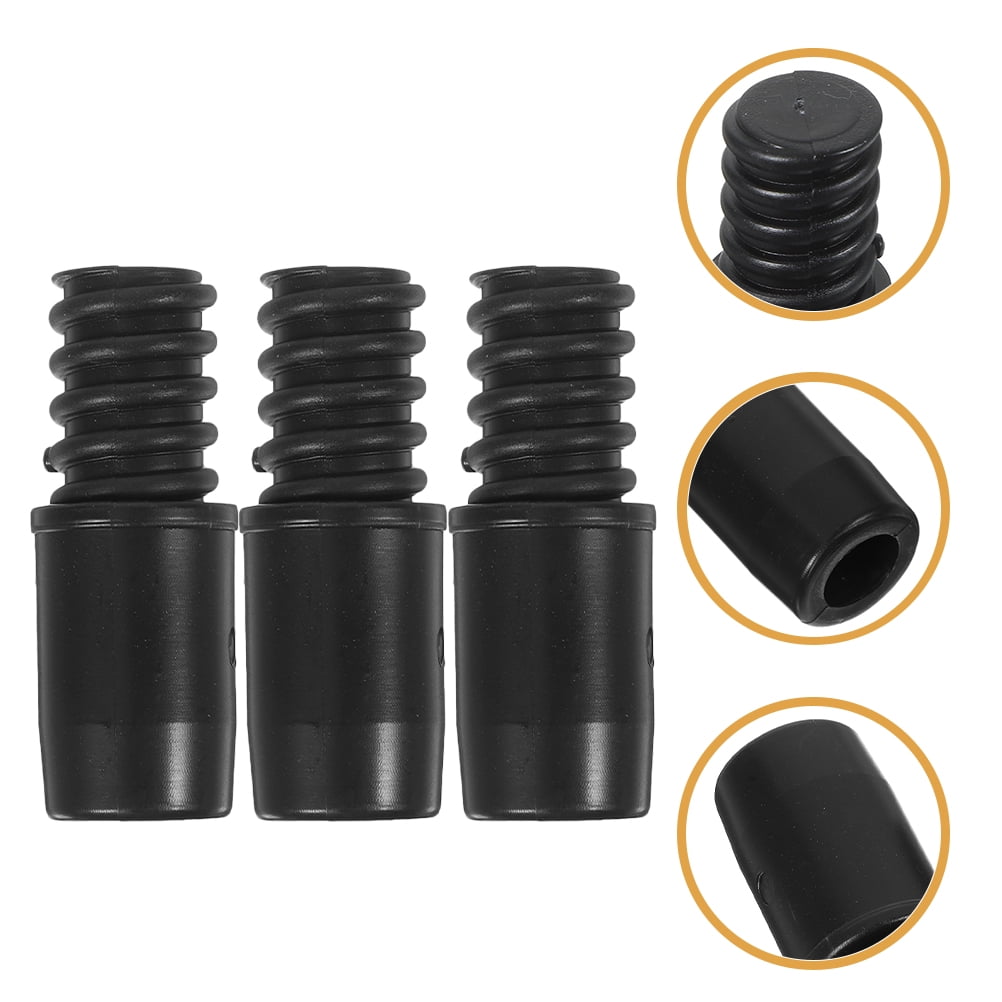 SEWCHICS 3-Piece Broom Mop Handle Repair Kit with Threaded End Plastic ...