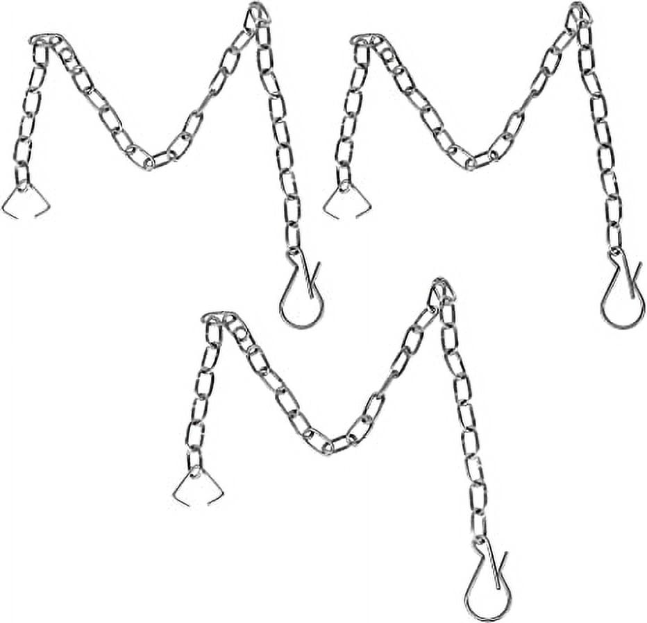 3pcs Toilet Fly Chain, Universal Stainless Steel Toilet Fly Chain ...