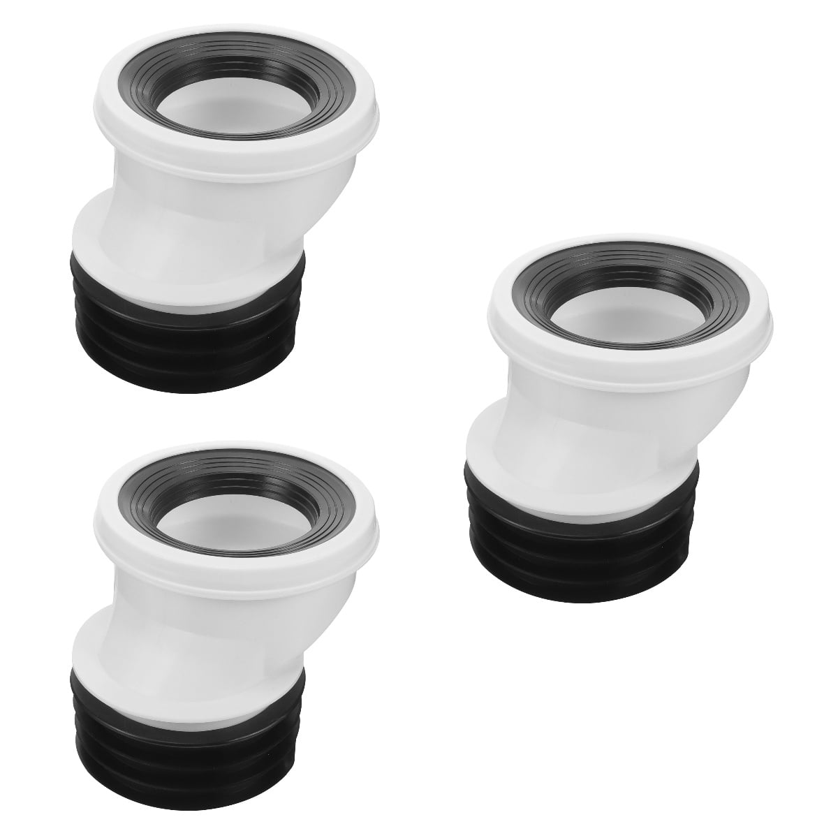 3pcs Toilet Shifter Bathroom Toilet Drain Shifter Leak-proof Drainage ...